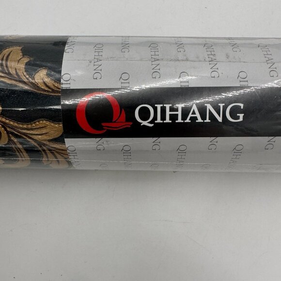 Qihang | Wall Decor | Qihang European Classic Black Damask Embossed Wallpaper Two Rolls Nwt ...